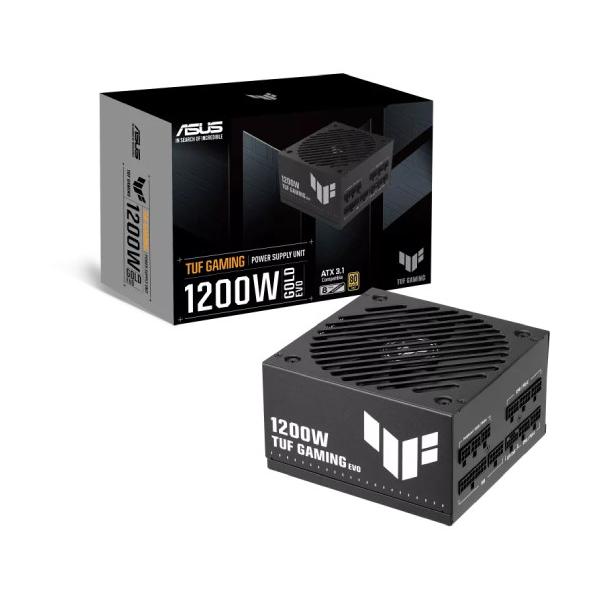 ASUS エイスース 80PLUS GOLD対応 ATX 3.1対応 1200W ATX電源 ▼規格：ATX12V Ver 3 ▼定格出力：1200W ▼3.3V出力：25A ▼5V出力：25A ▼12V出力：100Ａ ▼80PLUS認証：...