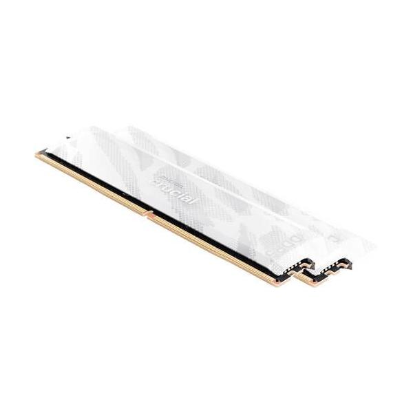Crucial クルーシャル Crucial Pro DDR5-6400 CL32 32GB(16GBx2) UDIMM OC Gaming Memory White ▼対応：DDR5-6400 (PC5-51200) ▼クロック表記：オー...