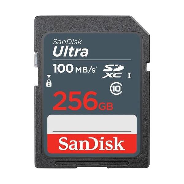 SanDisk サンディスク ULTRAシリーズ UHS-1 class10 ▼規格：SDXC UHS-I ▼容量：256GB ▼転送速度：Class 10 ▼パッケージ：海外向パッケージ ▼変換アダプタ：×