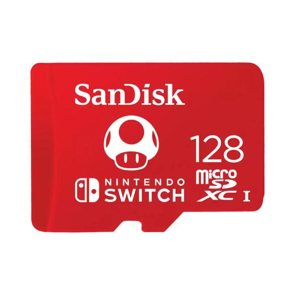 SanDisk サンディスク microSDXCカード for Nintendo Switch 128GB ▼規格：microSDXC ▼容量：128GB ▼パッケージ：海外向パッケージ ▼変換アダプタ：×