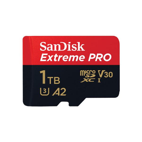 SanDisk サンディスク 読込速度最大200MB/s　Extreme Pro microSDXCカード Class10 UHS-I U3 V30 A2対応 海外パッケージ品 1TB ▼規格：microSDXC ▼容量：1TB ▼転送速度...