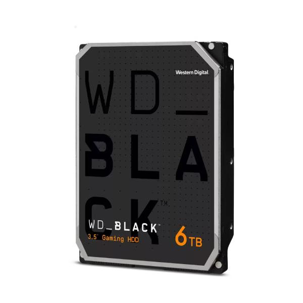 Western Digital ウエスタンデジタル WD BLACK　3.5インチHDD SATA III 7200rpm ▼容量：6TB ▼回転数：7200rpm ▼記録方式：CMR