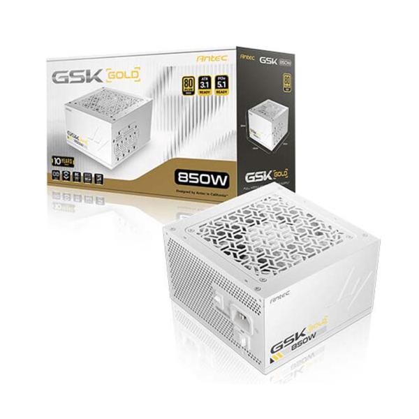 Antec アンテック 80PLUS GOLD認証 奥行き140mmのコンパクト設計 850W電源 ▼規格：ATX12V Ver 3 ▼定格出力：850W ▼80PLUS認証：GOLD ▼奥行：140mm