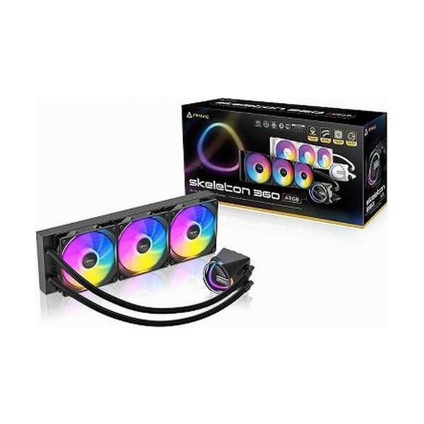 Antec アンテック 360mmラジエーター ARGB LEDファン搭載 一体型水冷CPUクーラー ▼対応ソケット intel：1851/1700 ▼対応ソケット AMD：AM5/AM4 ▼ファンサイズ：120mm×3 （360mm） ▼...