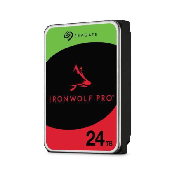 Seagate シーゲイト 容量：24TB　中・大規模NAS向け　常時稼動用途向け　CMR方式　メーカー5年保証 ▼容量：24TB ▼回転数：7200rpm ▼記録方式：CMR