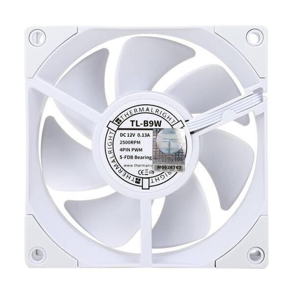 Thermalright サーマルライト S-FDBベアリング採用 PWM対応 92mmファン ▼サイズ：9.2cm ▼（最大）ファン回転数：2500rpm ▼LED：LED非搭載 ▼フレームカラー：ホワイト ▼接続方式：4pin (PWM...
