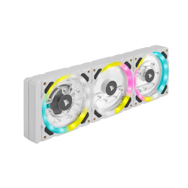 CORSAIR コルセア Hydro X Series ポンプ/リザーバーコンボ ▼種類：リザーバー ▼対応フィッティング：G1/4 ▼色：ホワイト