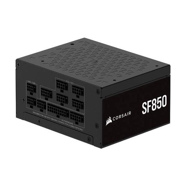 CORSAIR コルセア 80PLUS PLATINUM認証取得 ATX 3.1 準拠、フルモジュール式SFX電源ユニット ▼規格：SFX ▼定格出力：850W ▼Cybenetics 効率認証：PLATINUM ▼Cybenetics 静...