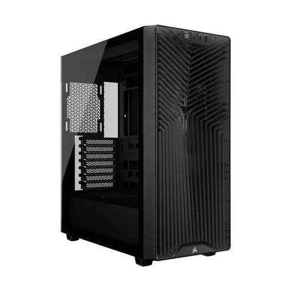 CORSAIR コルセア 背面コネクタマザーボード対応 ATX対応 ミドルタワーPCケース ▼カラー：ブラック系 ▼サイドパネル：ガラス ▼背面コネクタ：対応 ▼対応マザー形式：ATX 、Micro ATX 、Mini-ITX ▼対応電源：...