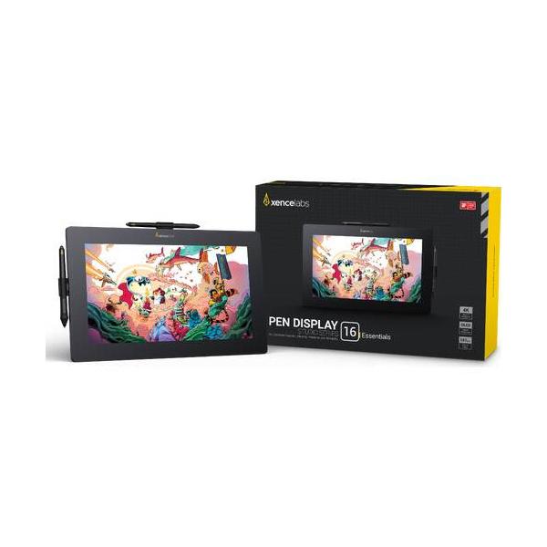 Xencelabs　センスラボ 15.6型 有機EL採用 USB-C１本での接続 液晶ペンタブレット 付属品を限定したモデル ▼接続：USB ▼筆圧感知機能：あり ▼筆圧レベル：8192 ▼入力エリアサイズ（縦）：344mm ▼入力エリアサ...