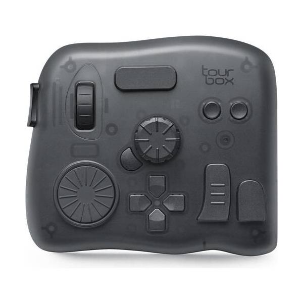 TourBox クリエイター向け 左手デバイス Bluetoothコントローラー ▼接続：Bluetooth/USB