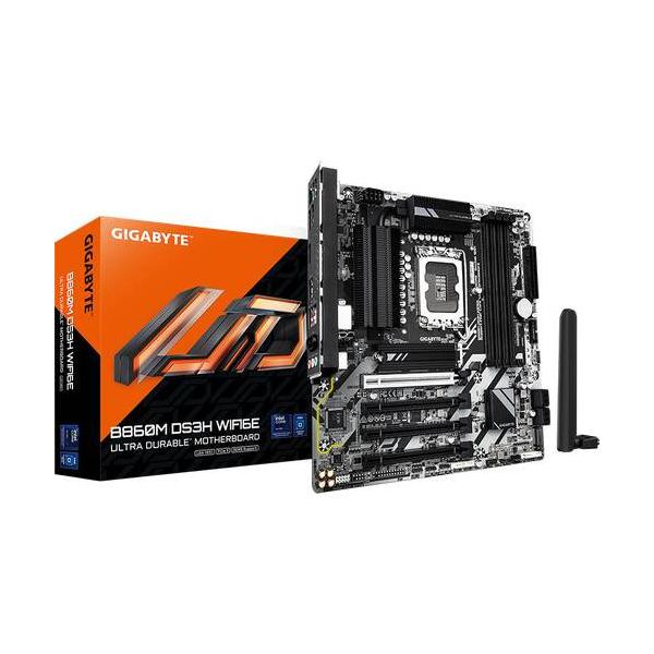GIGABYTE ギガバイト Intel B860搭載　LGA 1851対応　MicroATXマザーボード ▼対応CPUソケット：LGA1851 ▼チップセット：Intel B860 ▼フォームファクター：MicroATX ▼PCI Exp...