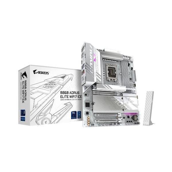 GIGABYTE ギガバイト LGA 1851対応　Intel B860搭載　ATXマザーボード ▼対応CPUソケット：LGA1851 ▼チップセット：Intel B860 ▼フォームファクター：ATX ▼PCI Express x16：1...