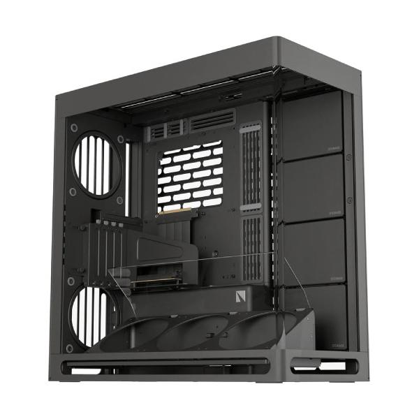 HAVN　ハヴン パノラマ曲面ガラスを採用 GPU集中冷却システム E-ATX対応PCケース ▼カラー：ブラック系 ▼ピラーレス：対応 ▼サイドパネル：ガラス ▼対応マザー形式：E-ATX、ATX 、Micro ATX、Mini-ITX ▼...