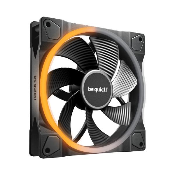 be quiet! ビークアイエット 25mm厚　1300RPM 140mm角ファン ▼サイズ：14cm ▼（最大）ファン回転数：1300rpm ▼LED：ARGB ▼フレームカラー：ブラック系 ▼接続方式：4pin (PWMファン)