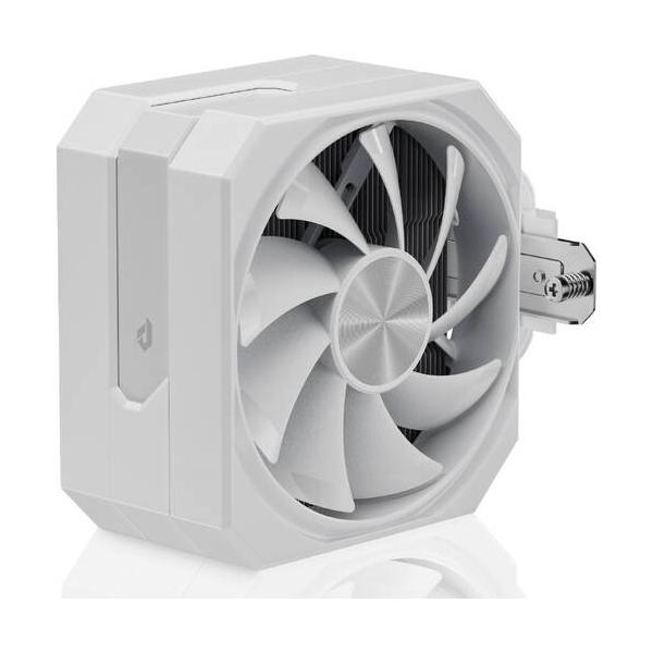 upHere　アップヒア 120mmファン搭載サイドフロー空冷CPUクーラー ▼対応ソケット intel：1851/1700 ▼対応ソケット AMD：AM5/AM4 ▼エアフロー：サイドフロー ▼色：ホワイト ▼LED：LED非搭載