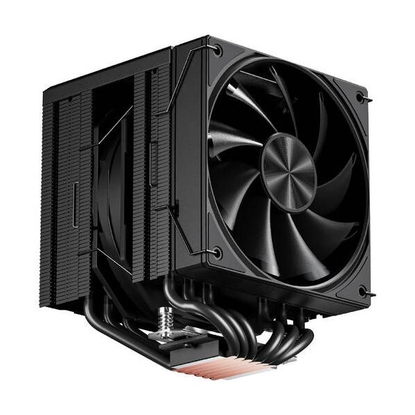 upHere　アップヒア 120mm デュアルファンサイドフロー空冷CPUクーラー ▼対応ソケット intel：1851/1700 ▼対応ソケット AMD：AM5/AM4 ▼エアフロー：サイドフロー ▼色：ブラック系 ▼LED：LED非搭載