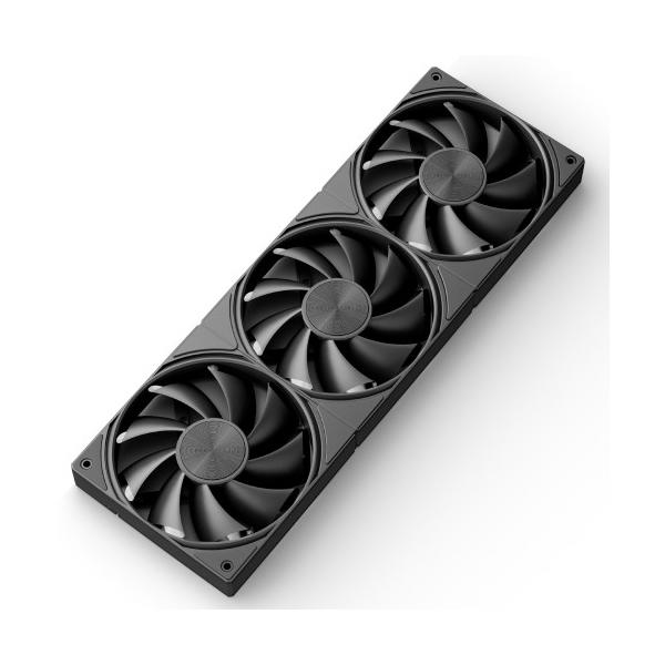 upHere　アップヒア 共振やノイズを抑制するラバーパッド　120 mm角PWM対応3連ケースファン ▼サイズ：12cm ▼（最大）ファン回転数：1650rpm ▼LED：LED非搭載 ▼フレームカラー：ブラック系 ▼接続方式：4pin ...