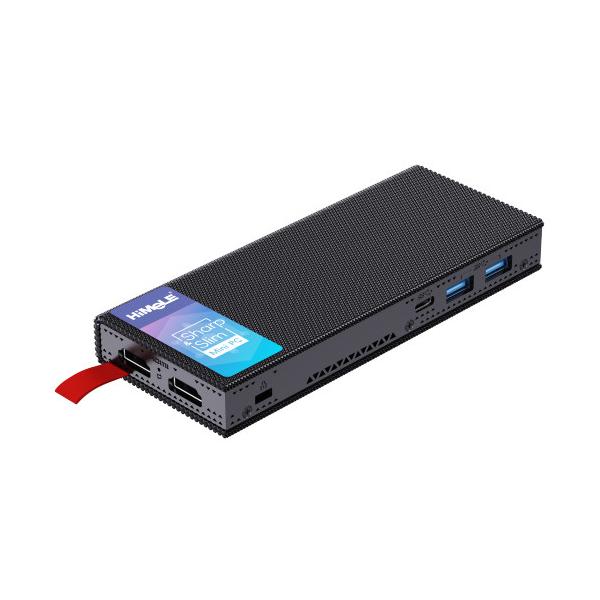 HiMeLE ハイメレ スマホサイズのファンレスミニPC ▼CPU名称：Intel N100 ▼メモリ（標準）：8GB ▼グラフィック機能：CPUに内蔵 ▼ストレージ容量：128GB ▼プリインストールOS：Windows11 Pro