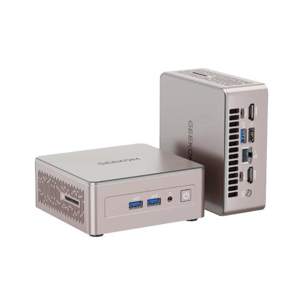 GEEKOM　ギコム IceBlast 2.0冷却システム搭載 小型PC ▼CPU名称：AMD Ryzen7 ▼CPU型番（周波数）：5825U（2.0GHz） ▼メモリ（種類）：DDR4 ▼メモリ（標準）：16GB ▼メモリ（最大）：64...