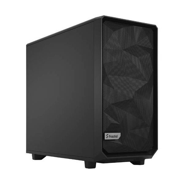 Fractal Design フラクタルデザイン 多角形メッシュデザインを採用したミドルタワー型PCケース　ソリッドパネル ▼カラー：ブラック系 ▼サイドパネル：ソリッド ▼対応マザー形式：E-ATX、ATX 、Micro ATX、Mini...