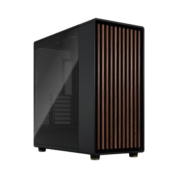Fractal Design フラクタルデザイン フロントに木材をあしらったスタイリッシュケース E-ATX対応フルタワーPCケース ▼カラー：ブラック系 ▼サイドパネル：ガラス ▼対応マザー形式：E-ATX、ATX 、Micro ATX、...