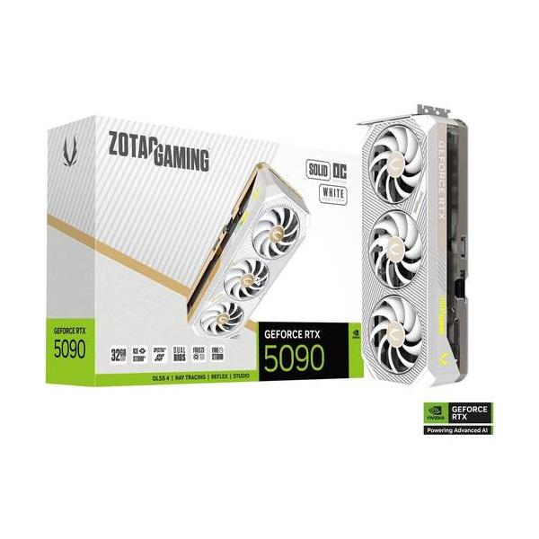 ZOTAC ゾタック 3.5スロット占有 GeForce RTX 5090搭載 グラフィックボード ▼対応バス：PCI-Express5.0 x16 ▼ビデオチップ：GeForce RTX 5090 ▼コアクロック：2422MHz ▼バス幅...