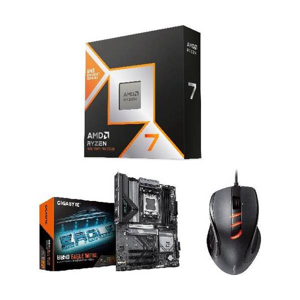 AMD エーエムディー CPU・マザーボード・マウスがセットになったASKドリームパック ▼GPUコア：Radeon Graphics ▼コア数：8 ▼スレッド数：16 ▼動作クロック：4.7GHz ▼最大クロック：5.2GHz ▼対応形状...