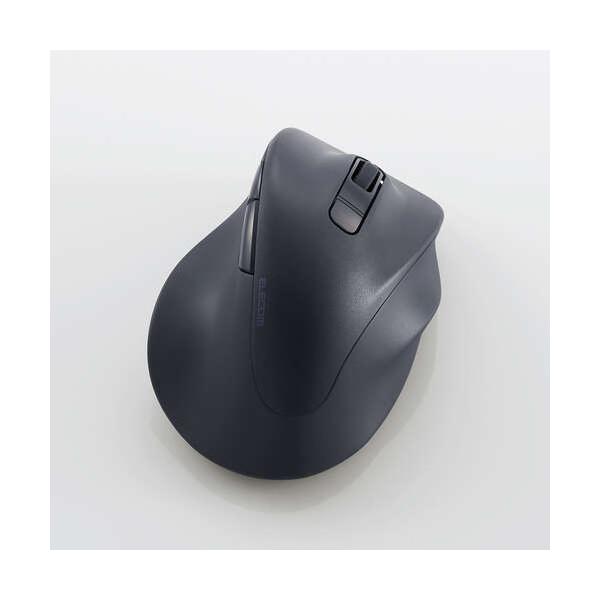 ELECOM エレコム 究極の握り心地を実現した5ボタンマウス Lサイズ ▼有線接続：× ▼無線接続：Bluetooth ▼センサー方式：ブルーLED ▼最大解像度：2000 ▼ボタン数：5 ▼幅：79mm ▼奥行：120mm ▼高さ：58...