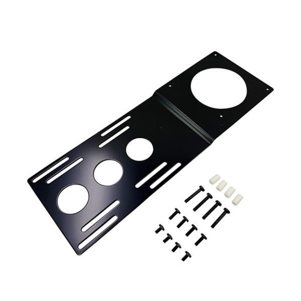 長尾製作所 ナガオセイサクジョ モニターアームと併用する事でVESA穴を増設 ▼幅：340mm ▼奥行：115mm