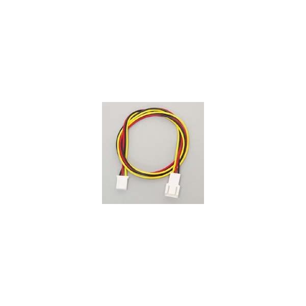 AINEX アイネックス ファン用電源延長ケーブル ▼コネクタ数：2 ▼コネクタ形状1：3pinメス ▼コネクタ形状2：3pinオス ▼長さ：50cm