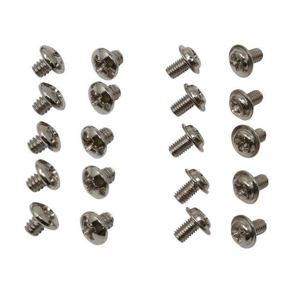 AINEX アイネックス 内蔵ドライブ固定用ネジセット　シルバー ▼種類：ネジセット ▼本数：その他（別記）