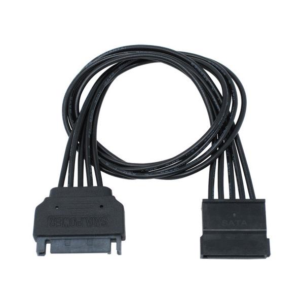 AINEX アイネックス シリアルATA用電源延長ケーブル ▼コネクタ数：2 ▼コネクタ形状1：15pinオス ▼コネクタ形状2：15pinメス ▼長さ：30cm