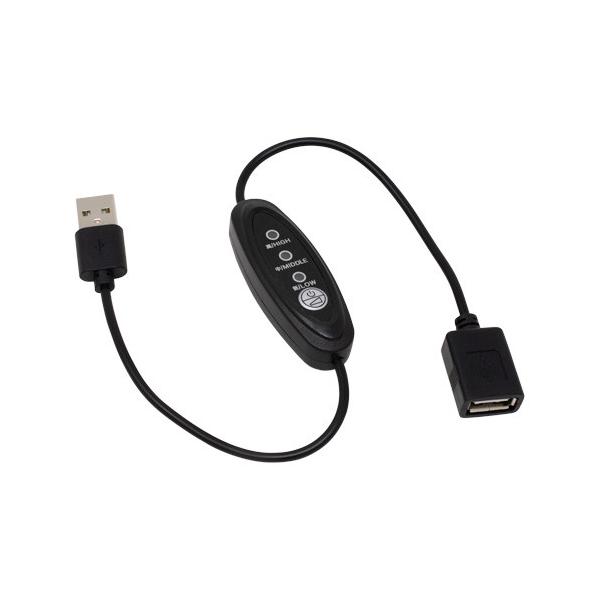 AINEX アイネックス USB Type-A ファンコントロールケーブル 30cm ▼コネクタ形状1：USB Type A ▼ケーブル長：30cm
