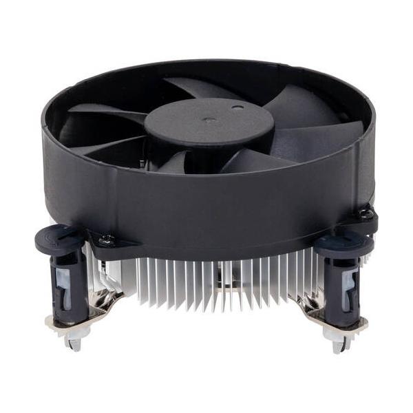 AINEX アイネックス Evercoolブランド　LGA115x/1200用プッシュピンCPUクーラー ▼エアフロー：トップフロー ▼色：ブラック（天板のみ）