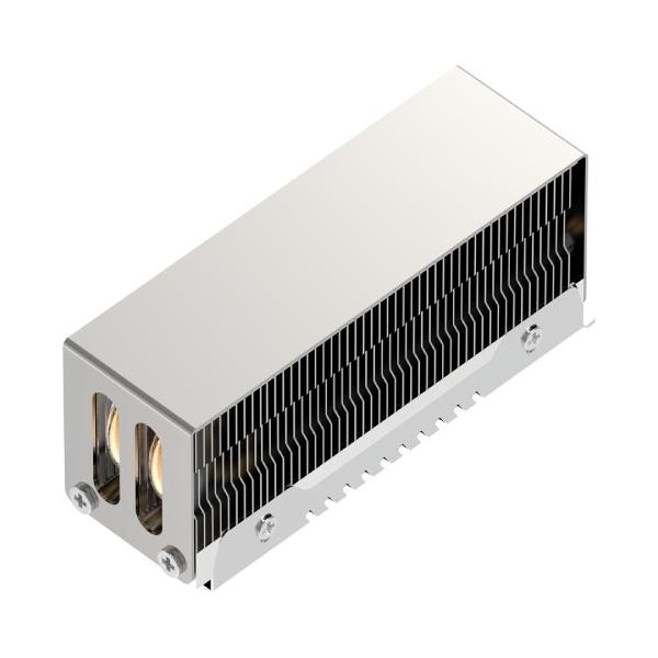 AINEX アイネックス ヒートパイプ2本搭載 M.2 SSD用ハイエンドヒートシンクセット ▼種類：M.2 SSD用クーラー