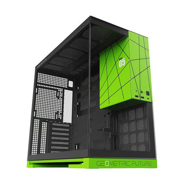 Geometric Future ▼カラー：ブラック系 ▼ピラーレス：対応 ▼サイドパネル：ガラス ▼対応マザー形式：E-ATX、ATX 、Micro ATX、Mini-ITX ▼重量：8.75kg ▼内部3.5インチベイ：2 ▼内部2.5...