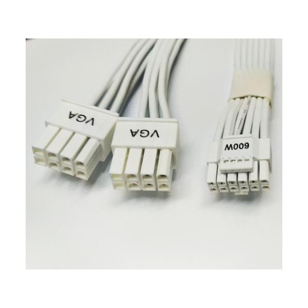 SUPER FLOWER スーパーフラワー LEADEX VII GOLDシリーズ、LEADEX III GOLD ATX3.1シリーズ専用　PCIE 8PIN x2 to 16PIN変換ケーブル ▼コネクタ数：2 ▼コネクタ形状1：12V...