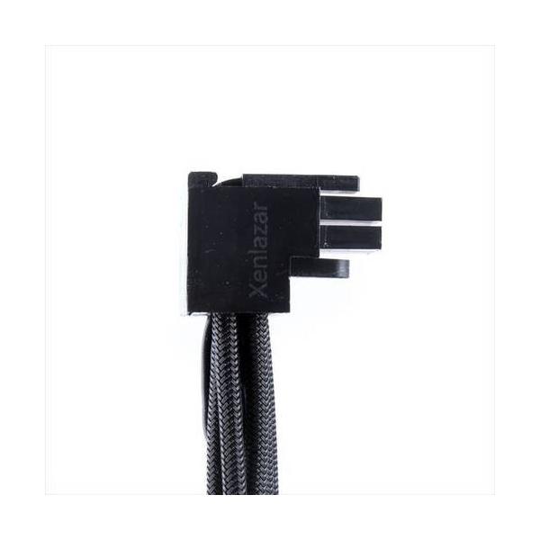 Dirac L字型12VHPWRコネクタ変換ケーブル　Senceピン上側 ▼コネクタ数：2 ▼長さ：60cm