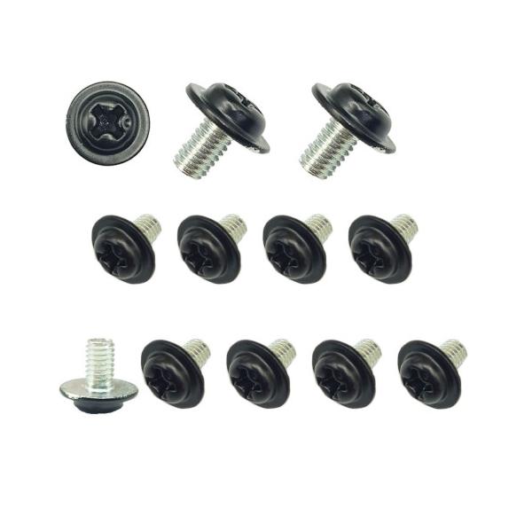 エスエスエーサービス　SSA ワッシャー付 カラーネジ ミリタイプ M3-5 12個入 ▼種類：ミリネジ ▼本数：12