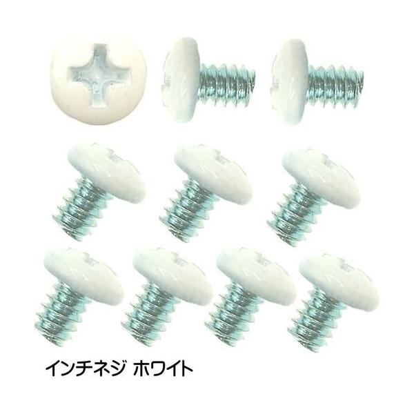 エスエスエーサービス　SSA カラーネジ インチタイプ 10個入 ▼種類：インチネジ ▼本数：10