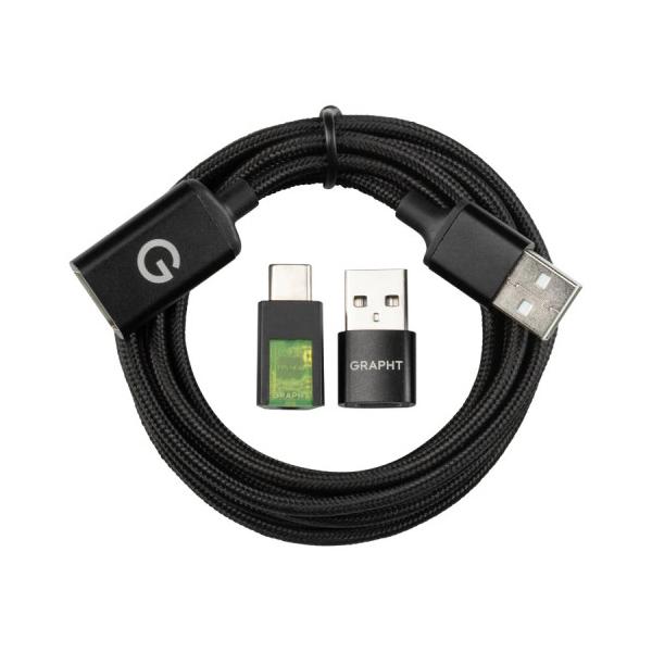 GRAPHT FPSモード、リズムモード搭載　USB-A/USB-C接続対応　超小型 DAC内蔵ヘッドホンアンプ ▼種類：ヘッドセットアンプ