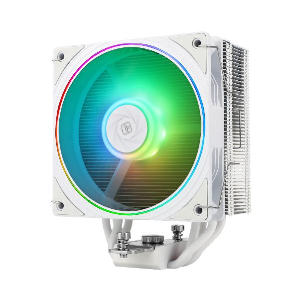 Thermalright サーマルライト オフセットデザイン　サイドフロー空冷CPUクーラー ▼対応ソケット intel：1851/1700 ▼対応ソケット AMD：AM5/AM4 ▼エアフロー：サイドフロー ▼色：ホワイト ▼LED：ARGB