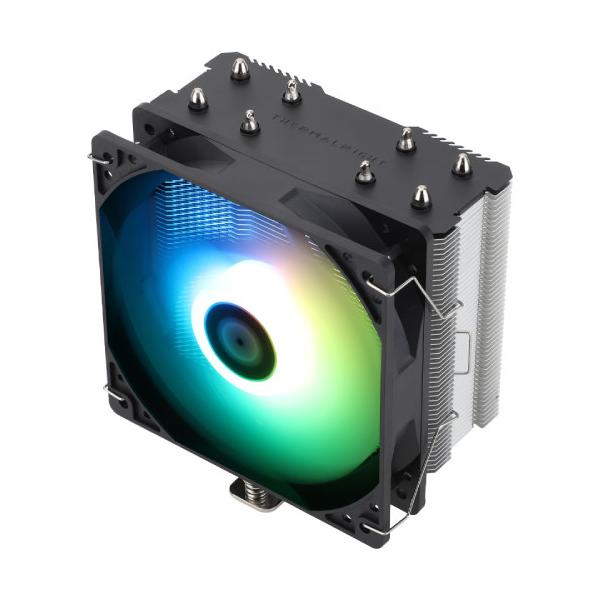Thermalright サーマルライト ARGB LED搭載　スリムヒートシンク　サイドフロー空冷CPUクーラー ▼対応ソケット intel：1851/1700 ▼対応ソケット AMD：AM5/AM4 ▼エアフロー：サイドフロー ▼色：ブ...