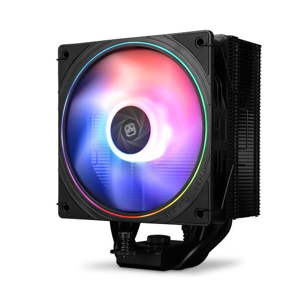 Thermalright サーマルライト オフセットデザイン　サイドフロー空冷CPUクーラー ▼対応ソケット intel：1851/1700 ▼対応ソケット AMD：AM5/AM4 ▼エアフロー：サイドフロー ▼色：ブラック系 ▼LED：ARGB