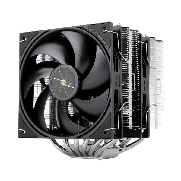 Thermalright サーマルライト ツインタワー 空冷CPUクーラー ▼対応ソケット intel：1851/1700 ▼対応ソケット AMD：AM5/AM4 ▼エアフロー：サイドフロー ▼ヒートパイプ：6 mm 径 ×6本 ▼ファンサ...