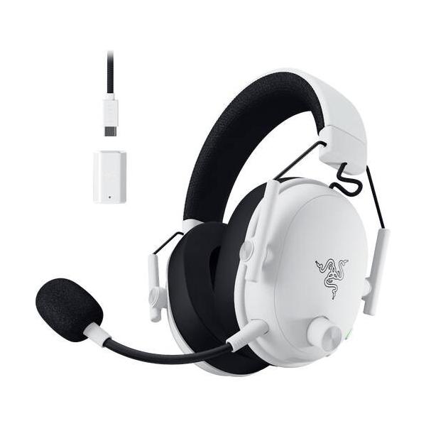 Razer レイザー ワイヤレス e スポーツヘッドセット ▼種類：ヘッドセット ▼USB（PC）：○ ▼ワイヤレス機能：USB/Bluetooth ▼サラウンド機能：○ ▼重量：270g ▼ドライバサイズ：50mm