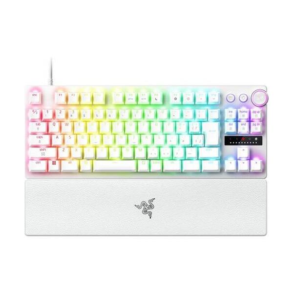 Razer レイザー 8000Hz 対応 アナログオプティカル e スポーツキーボード ▼有線接続方式：USB ▼言語：日本語(JP) ▼キーレイアウト：テンキーレス ▼ラピッドトリガー：○ ▼キースイッチ：オプティカルスイッチ ▼スイッチ...