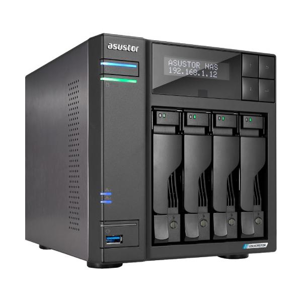 ASUSTOR アサスター ターボチャージ性能：デュアル5ギガビット・イーサネット搭載 NVMe SSD 用 M.2 スロット 4つ ▼ドライブベイ数：8 ▼幅：170mm ▼奥行：230mm ▼高さ：186mm