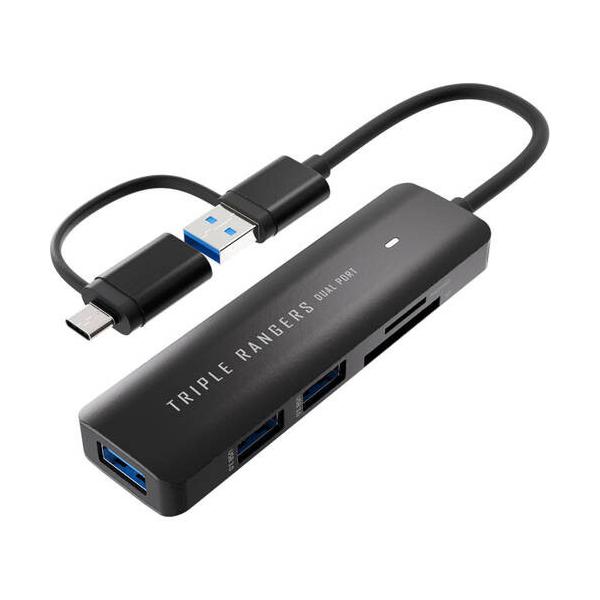 AREA エアリア TypeC変換付き USB3.0ハブ&amp;カードリーダー ▼インターフェース：USB3.0